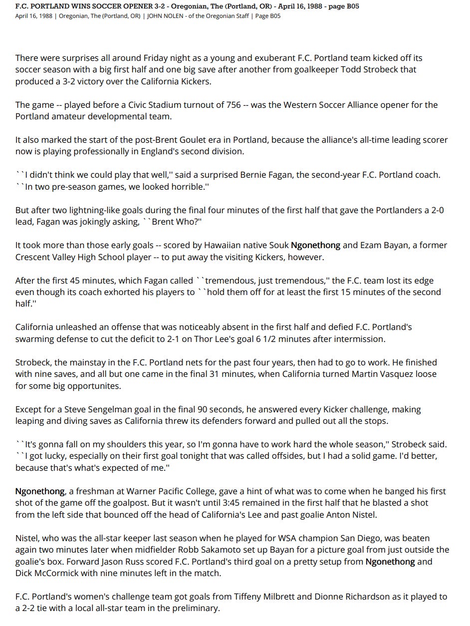 Timbers vs Rapids (2024) - by Billy Merck