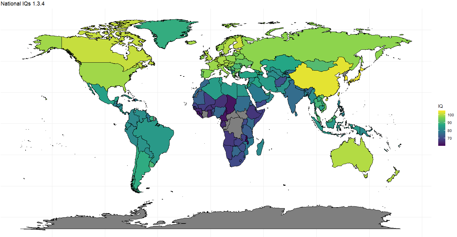 IQ of China - by Sebastian Jensen - sebjenseb