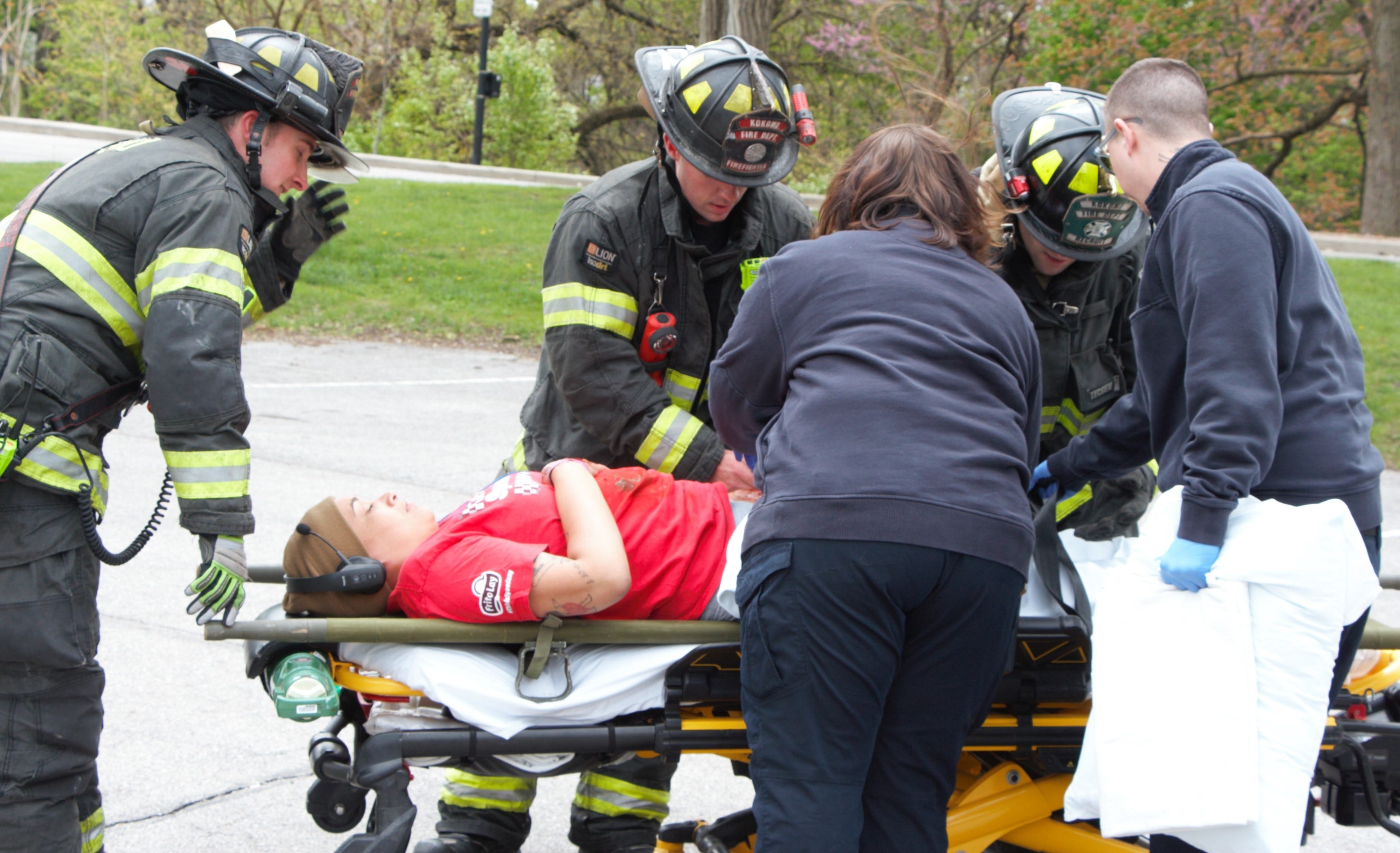 Mock mass casualty event takes over Foster Park