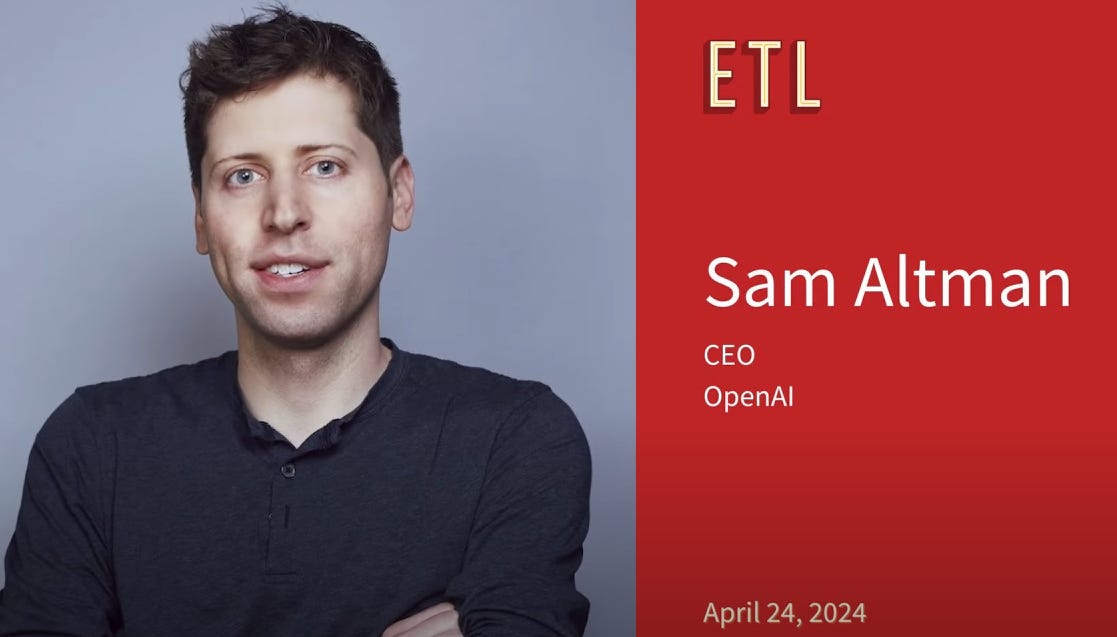 Sam Altman revela grandes insights sobre IA