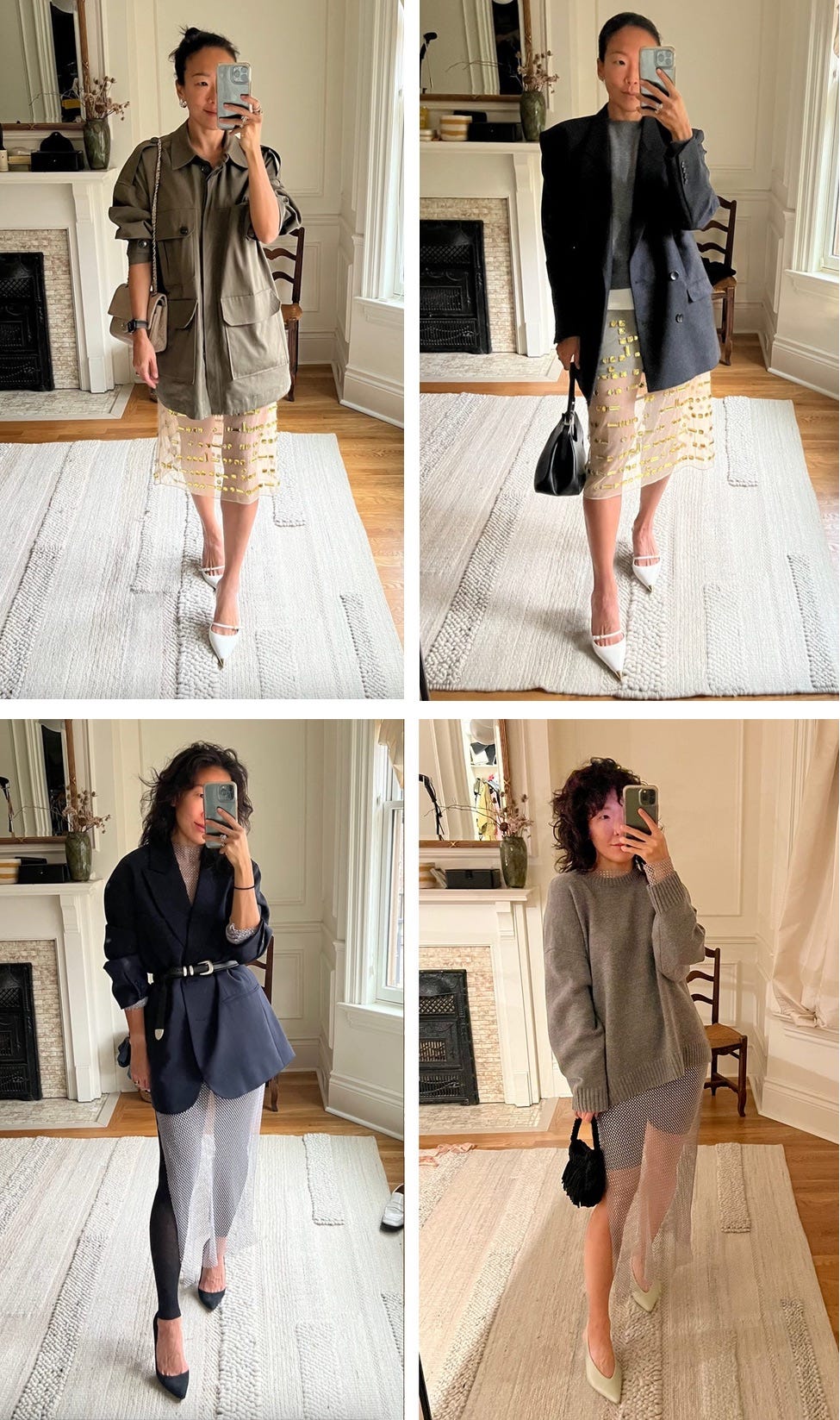 125/ 7 (New) Ways I'm Wearing My Sheer Skirts Without Feeling Naked