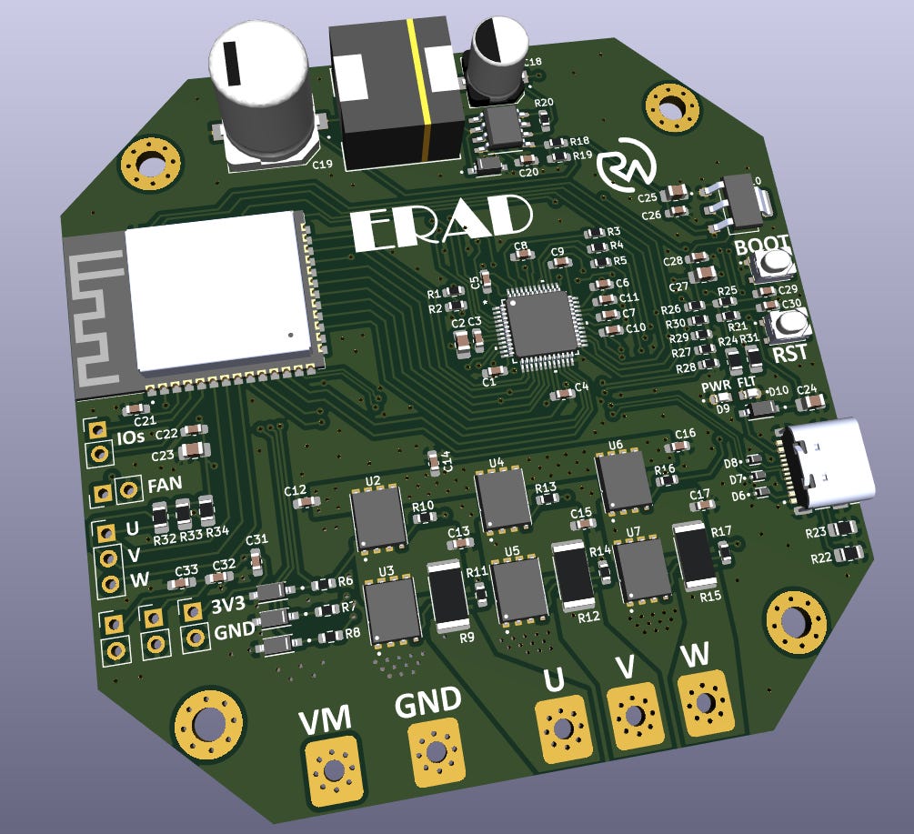 Build a Wireless BLDC Motor Driver Using TMC6200 and ESP32S3! | High ...