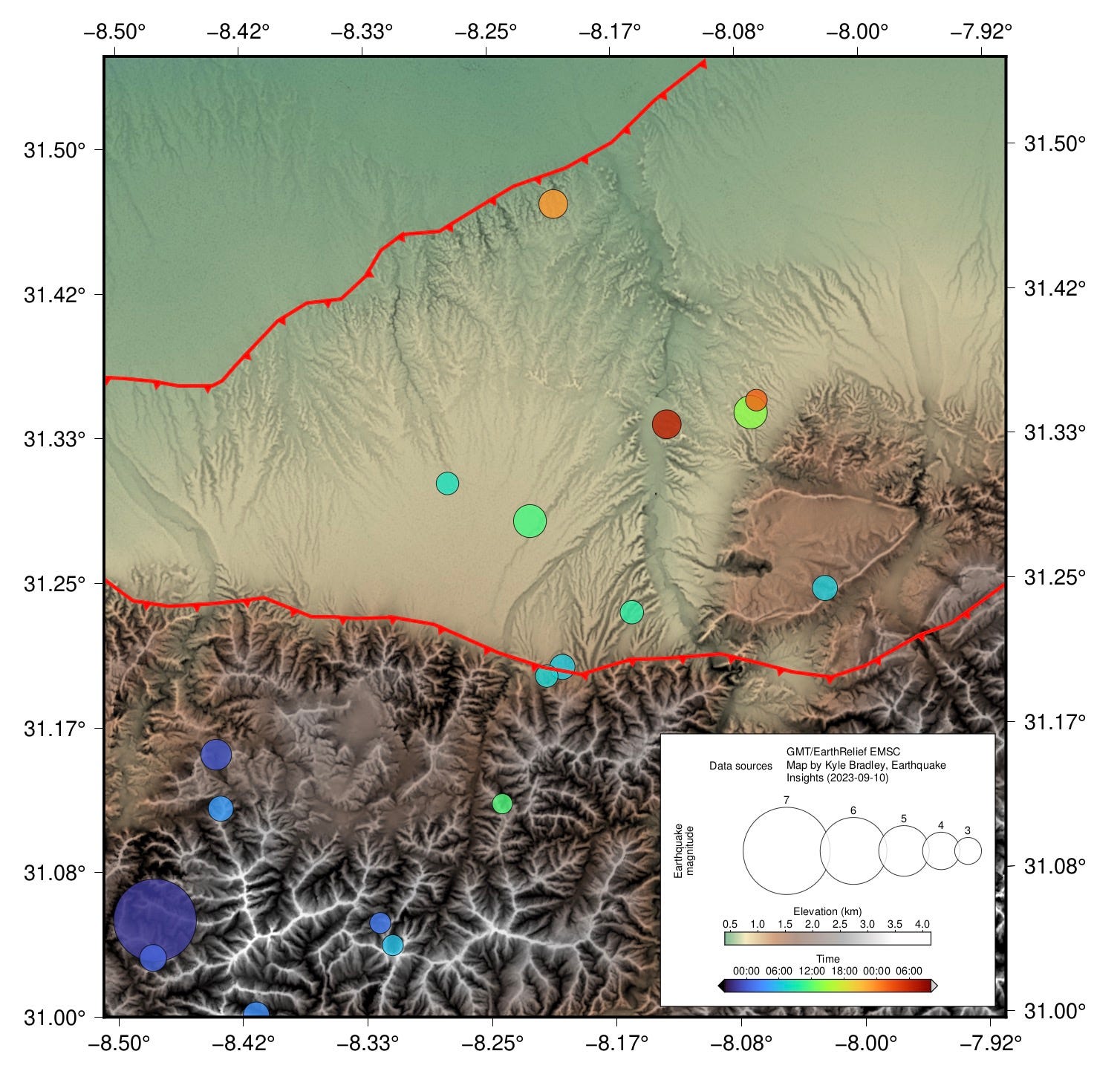 Tracking updates on the Morocco earthquake