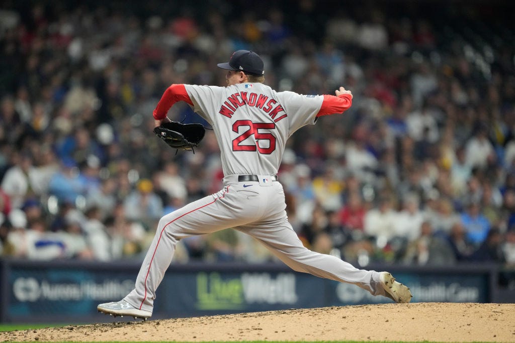 Red Sox' Josh Winckowski working with Andrew Bailey on new pitching ...
