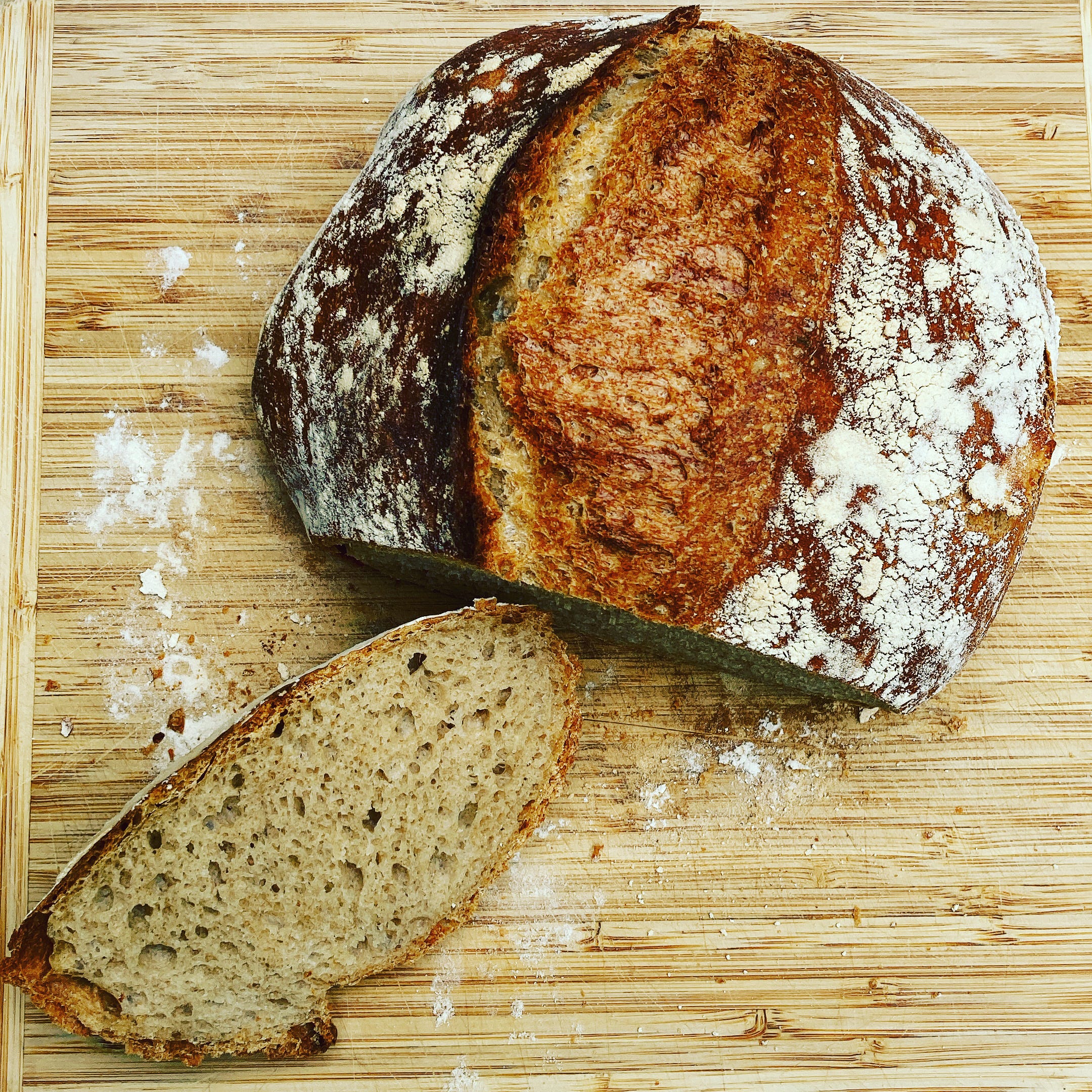 Homemade No-Knead Bread - by Christy Ragsdale