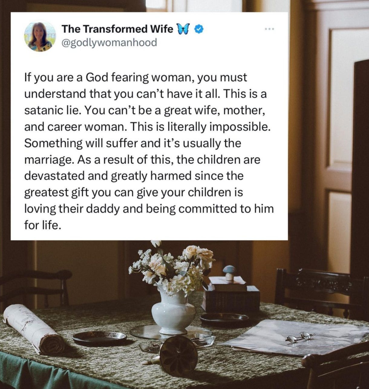 #TradWife Life as Self-Annihilation