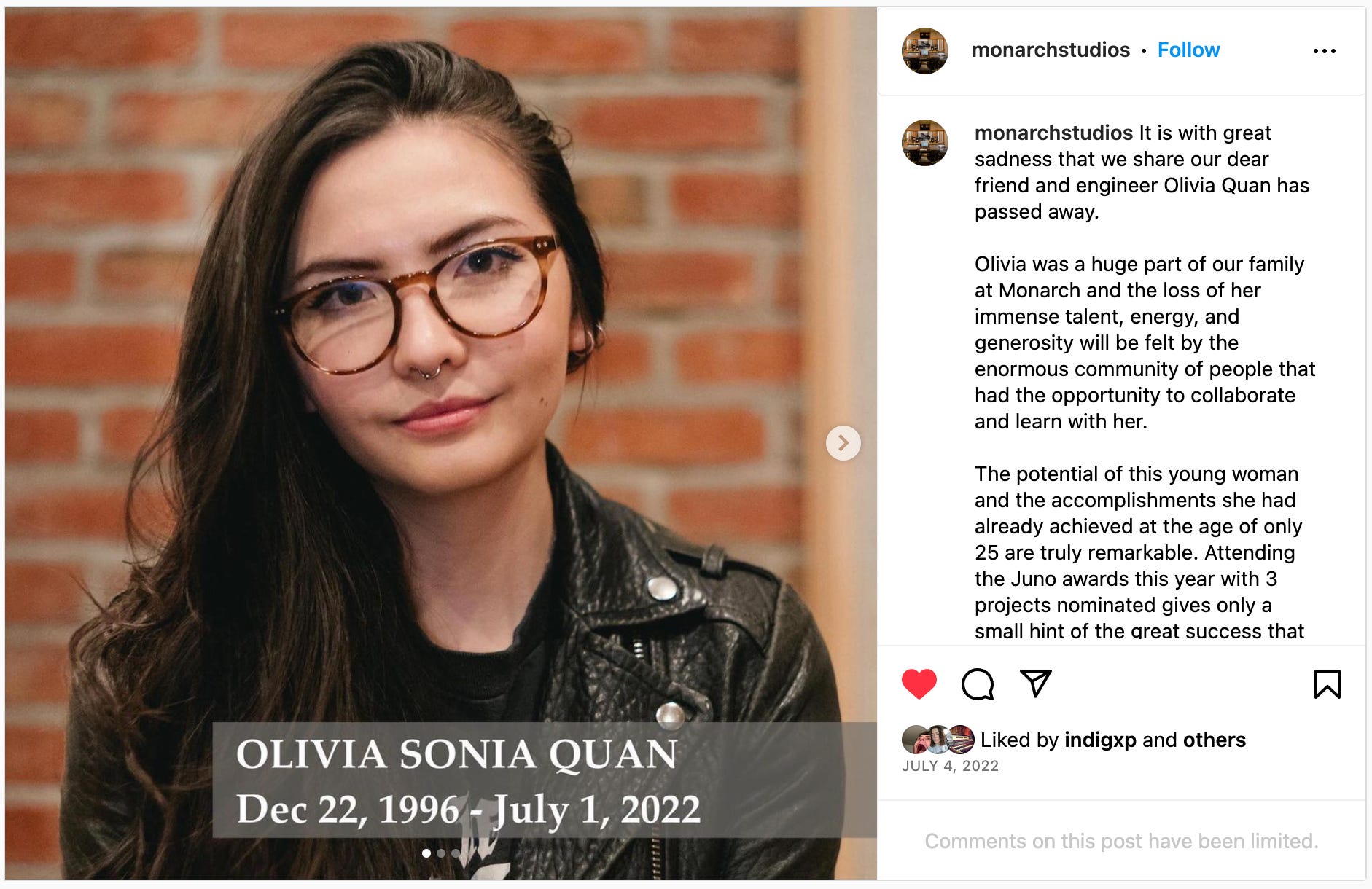 Foreverland, Canada Day, and Olivia - by Liam Sturgess