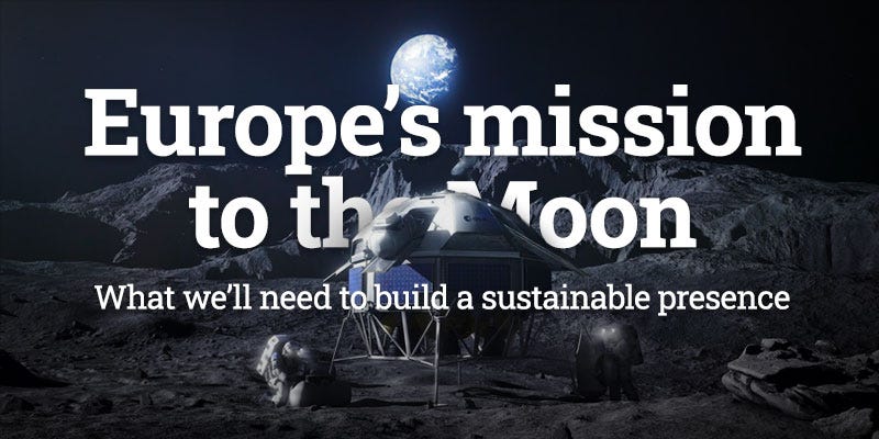 Europe’s mission to the Moon - by Andrew Parsonson