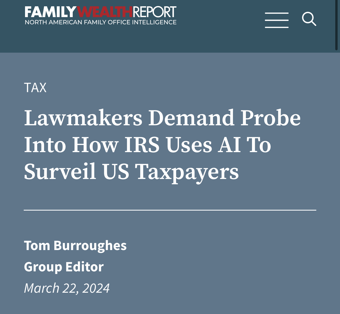 CONFIRMED: The IRS uses AI to Access Bank Account Information on Every ...