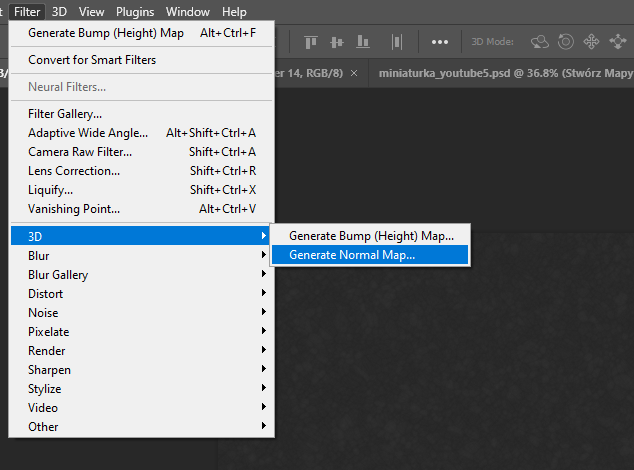 Jak Stworzyć mapy Reflection, Bump, Normal w Adobe Photoshop - Educk.pl