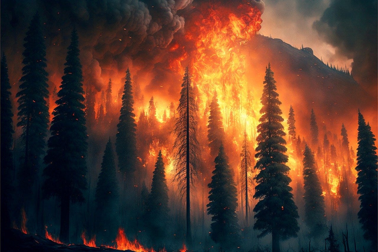 Wildfires That Won’t Die - by Heidi Wachter - Evergreen