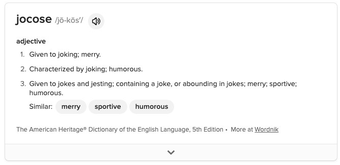 Given To Joking Or Jesting: Định Nghĩa, Ví Dụ Câu và Cách Sử Dụng