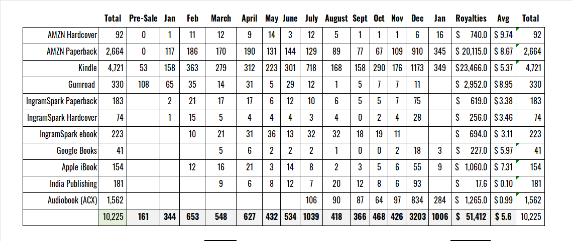 I (accidentally) launched my book a year ago and then it magically sold ...