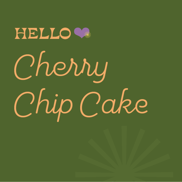#6 Hello Cherry Chip Cake - Hello Wesleigh