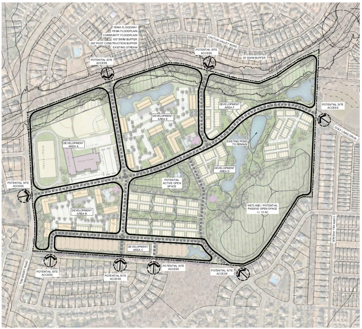 Charlotte rezoning petitions in January