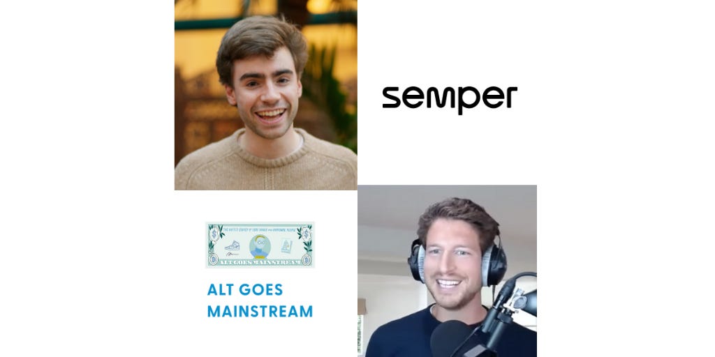 🎙Semper Co-Founder Mathias Pastor on standardizing private markets and ...