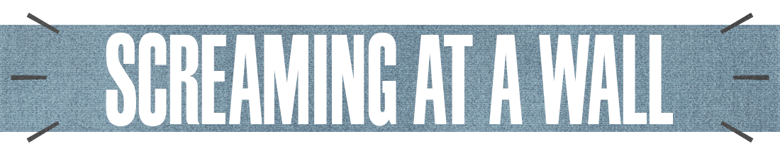 SCREAMING AT A WALL #1 : Substack et moi - Noisybear