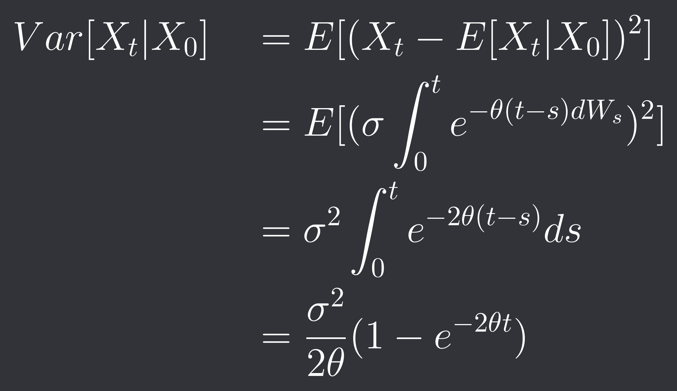 The Ornstein Uhlenbeck Process A Deep Dive Part 1 With Code