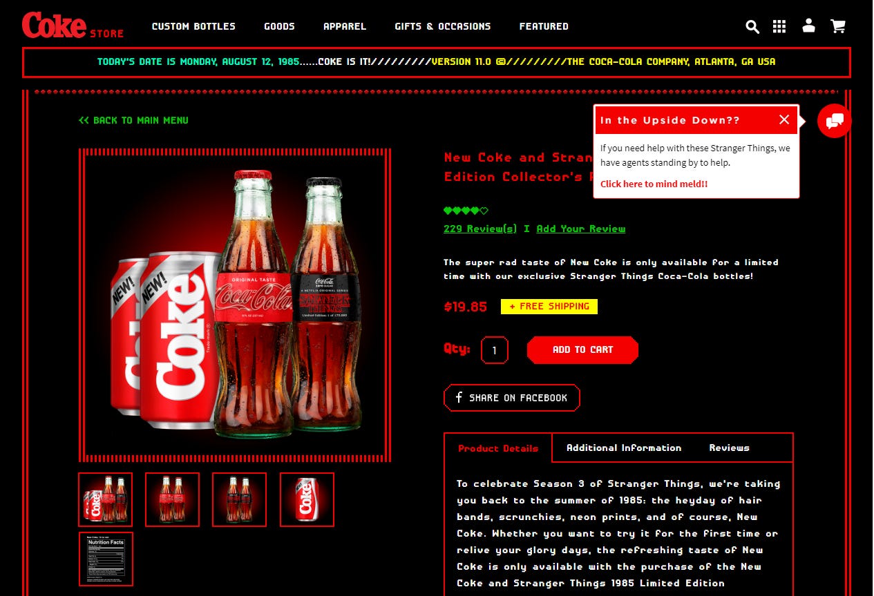 On Stranger Things, New Coke, and Cracking the Brand Partnership Formula