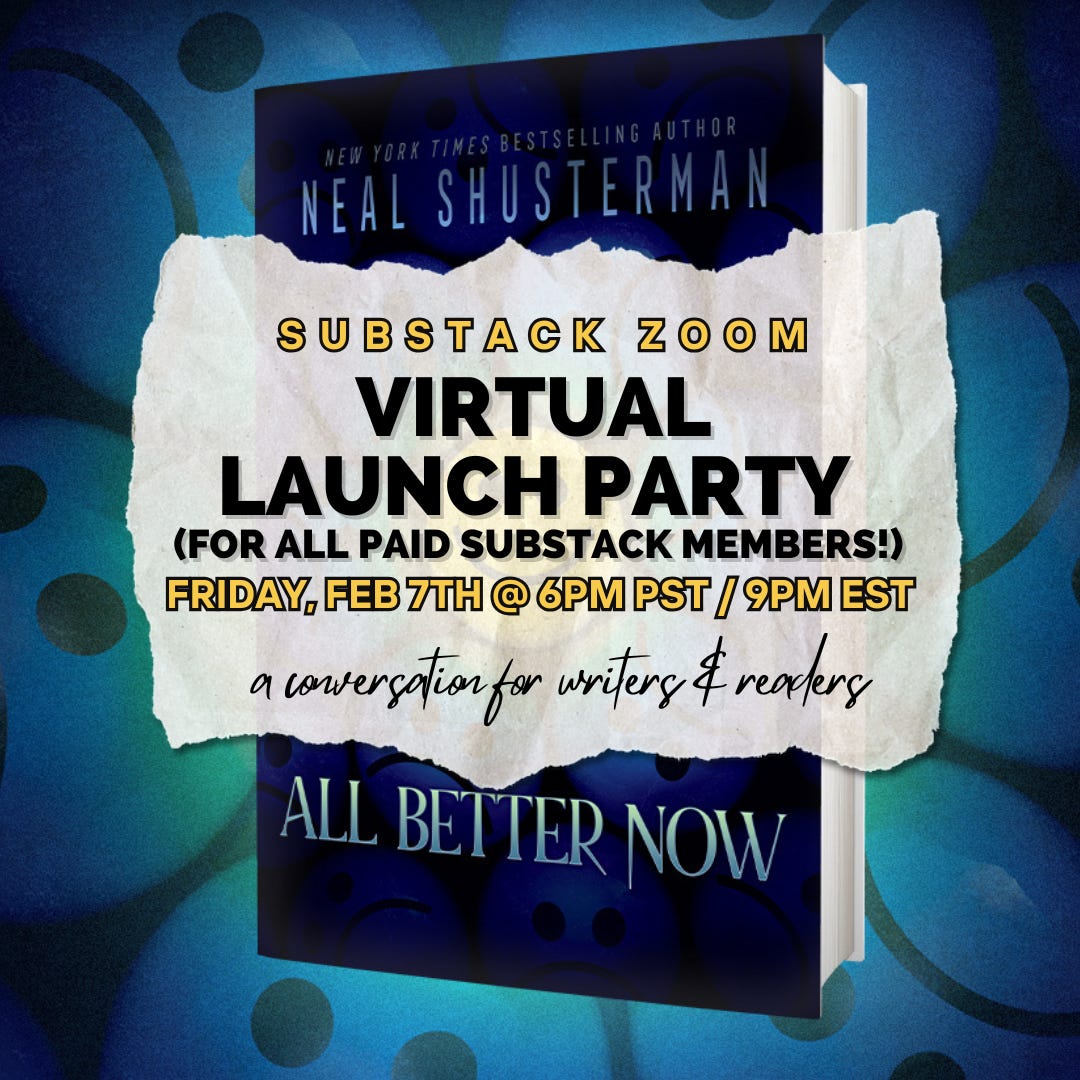 Today's Virtual Launch Party, Zoom Chat Access