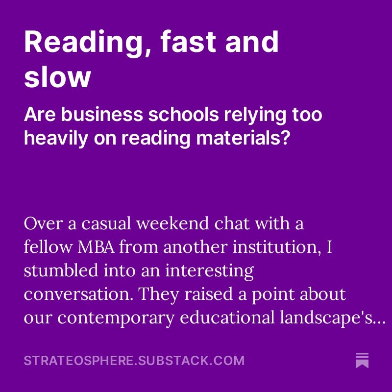 Reading, fast and slow - by Balkaran Singh Sidhu
