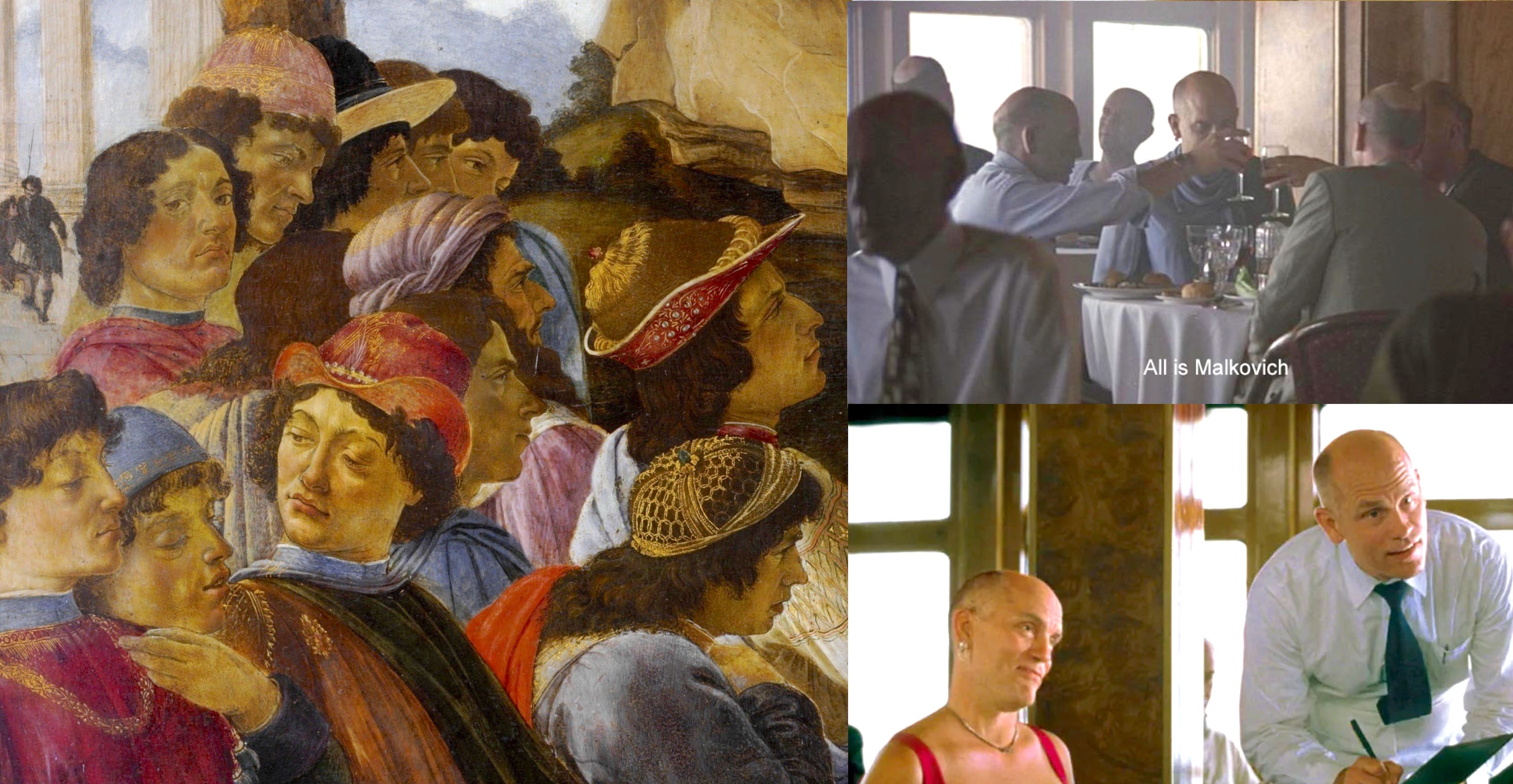 Do painters subconsciously paint themselves into their work?