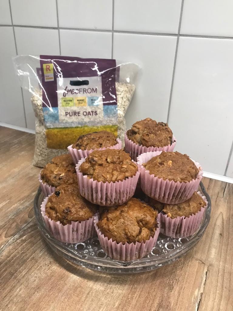 Leftover porridge oats muffins - by Ionela G. - Barraldia