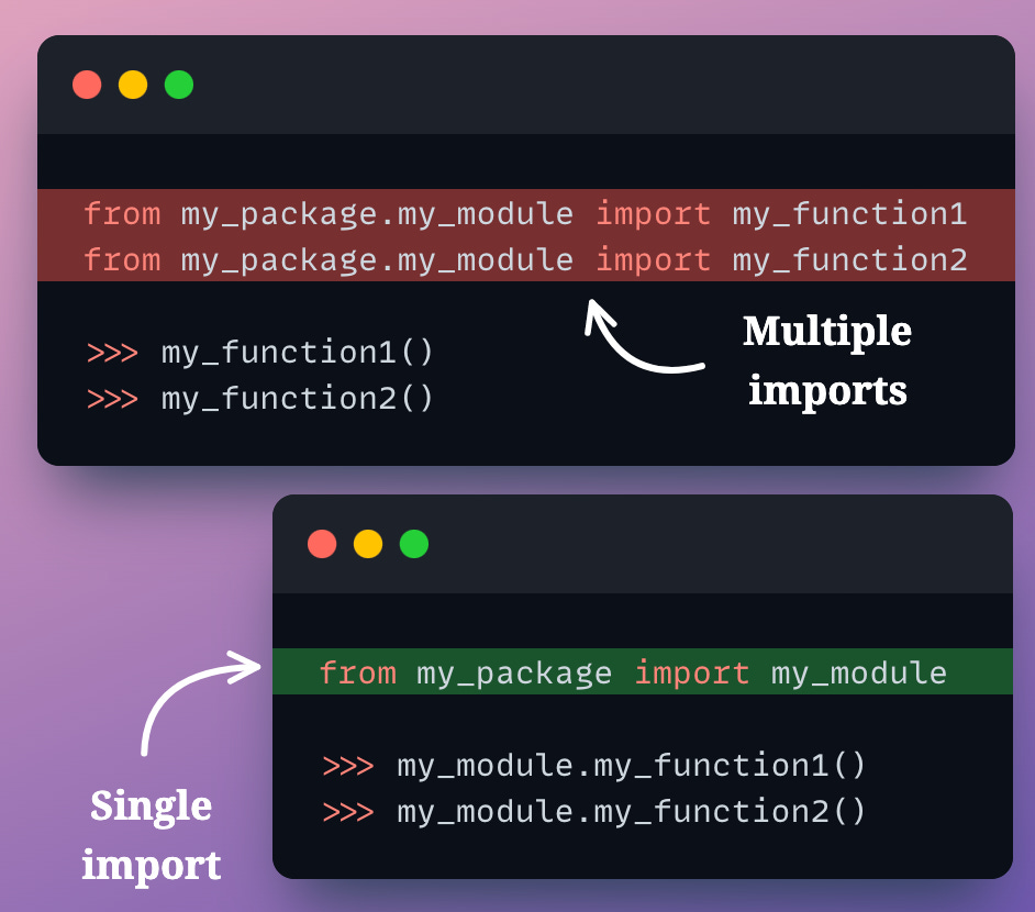 What Does The Google Styling Guide Say About Imports