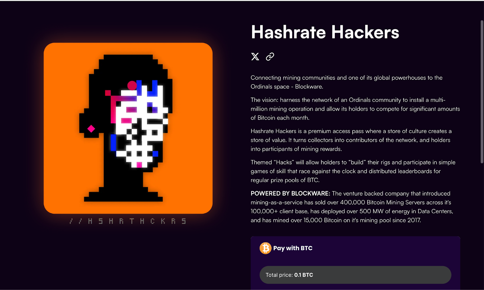 Blockware Launches Revolutionary Ordinals (Bitcoin NFT) Project Powered ...