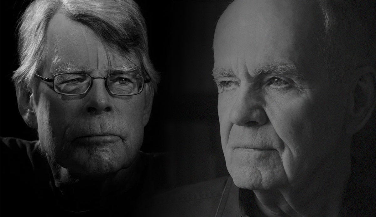 Stephen King, sobre Cormac McCarthy: «No hay forma de expresar la ...