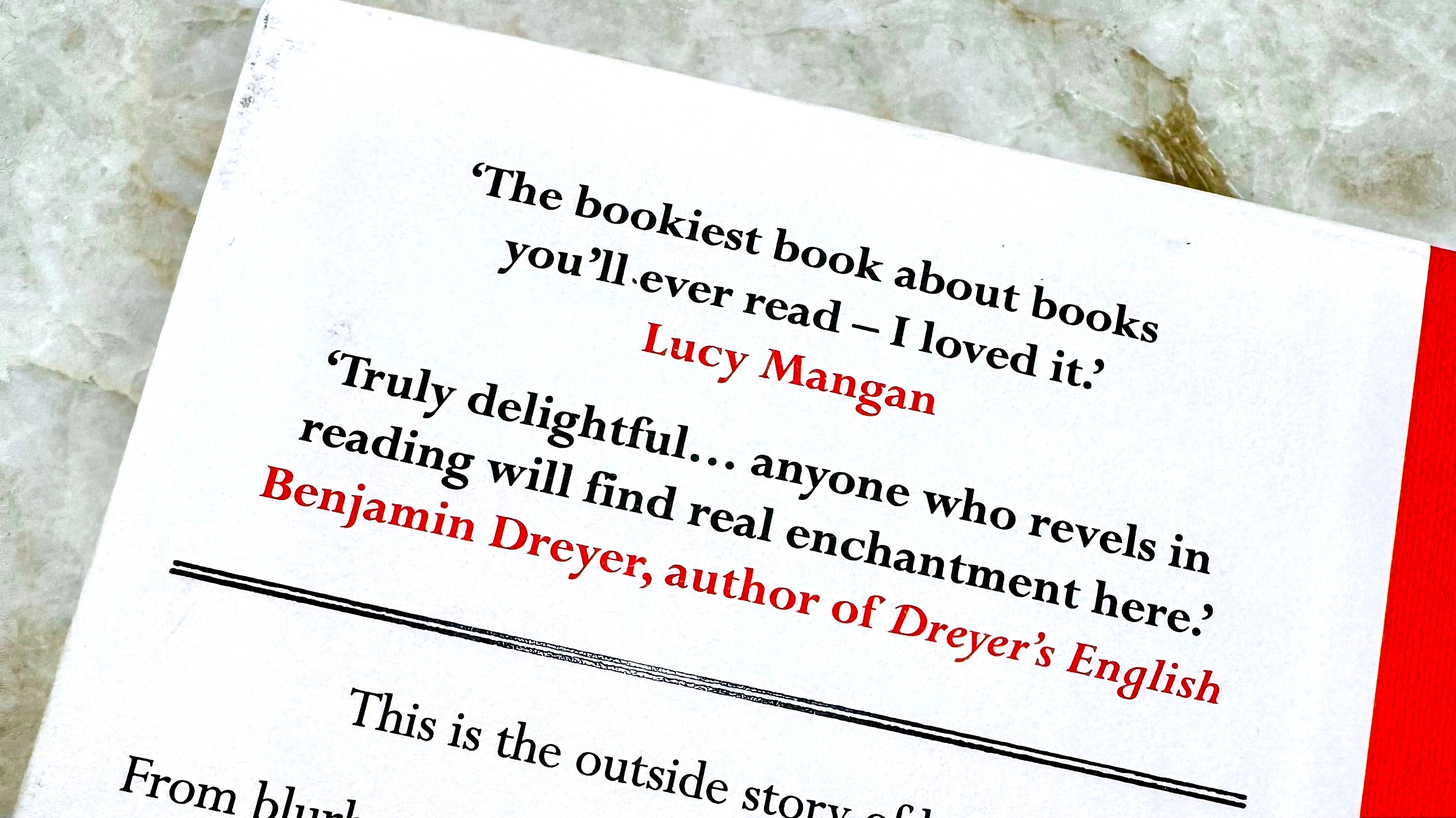 Bookish Diversions: To Blurb or Not to Blurb?