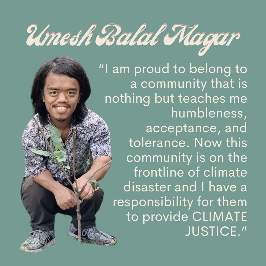 Exploring eco-ableism with Umesh Balal Magar