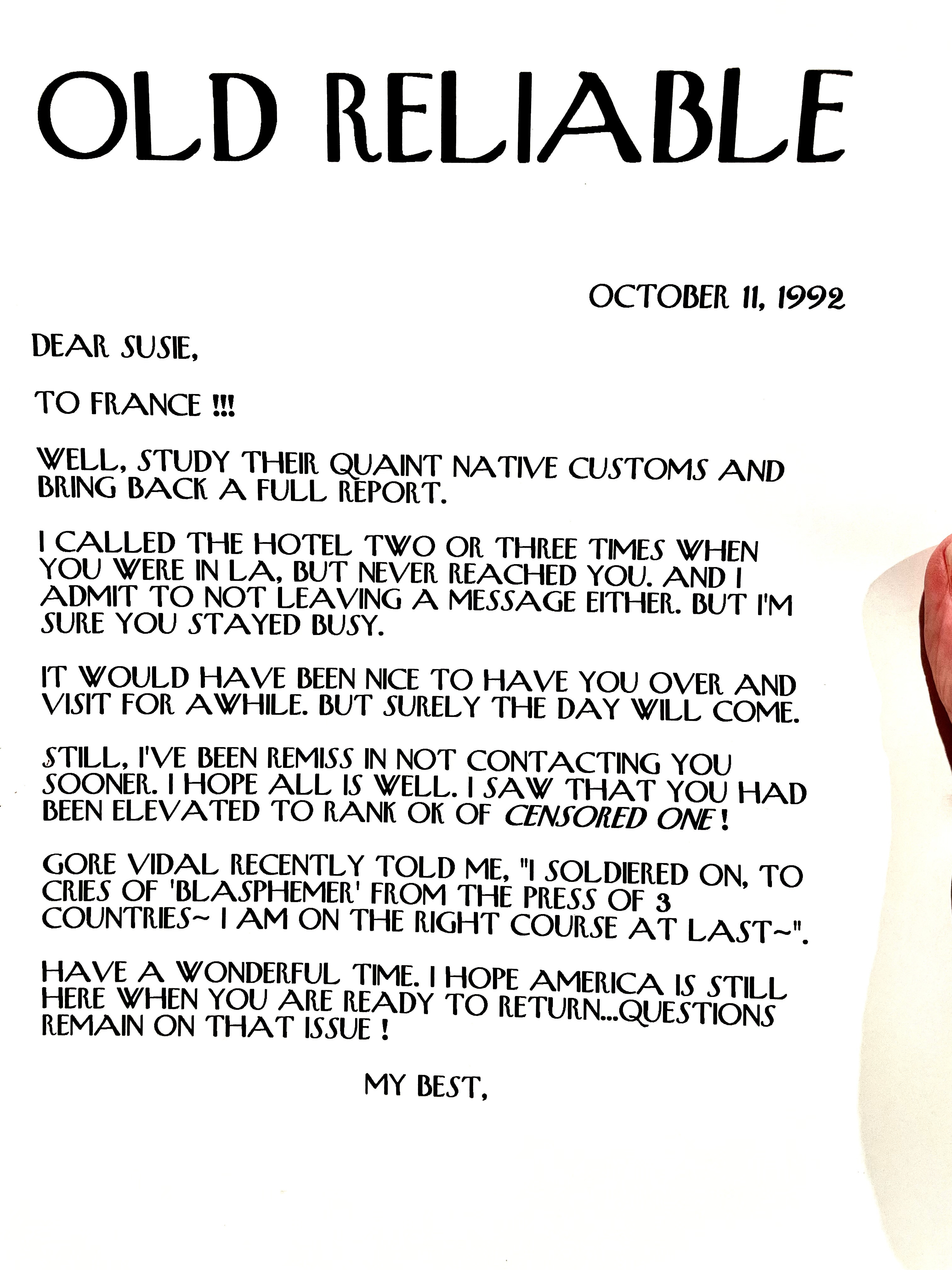 The Death of Old Reliable: David Hurles