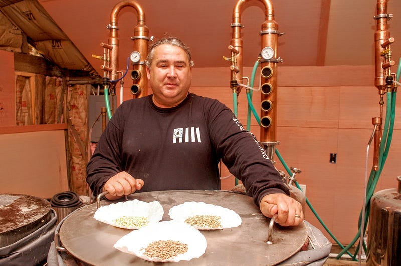 Ray Baker is serious about his booze - By Tony Russo