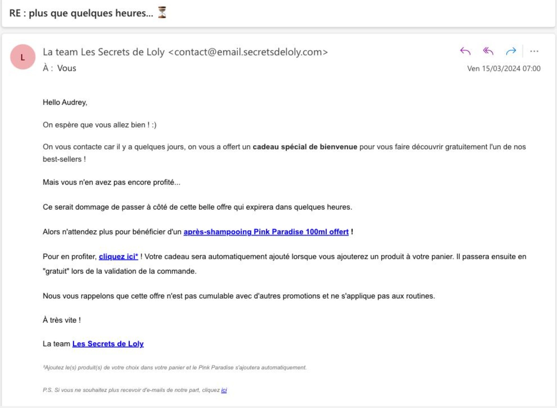 Comment faire une bonne relance email en B2C