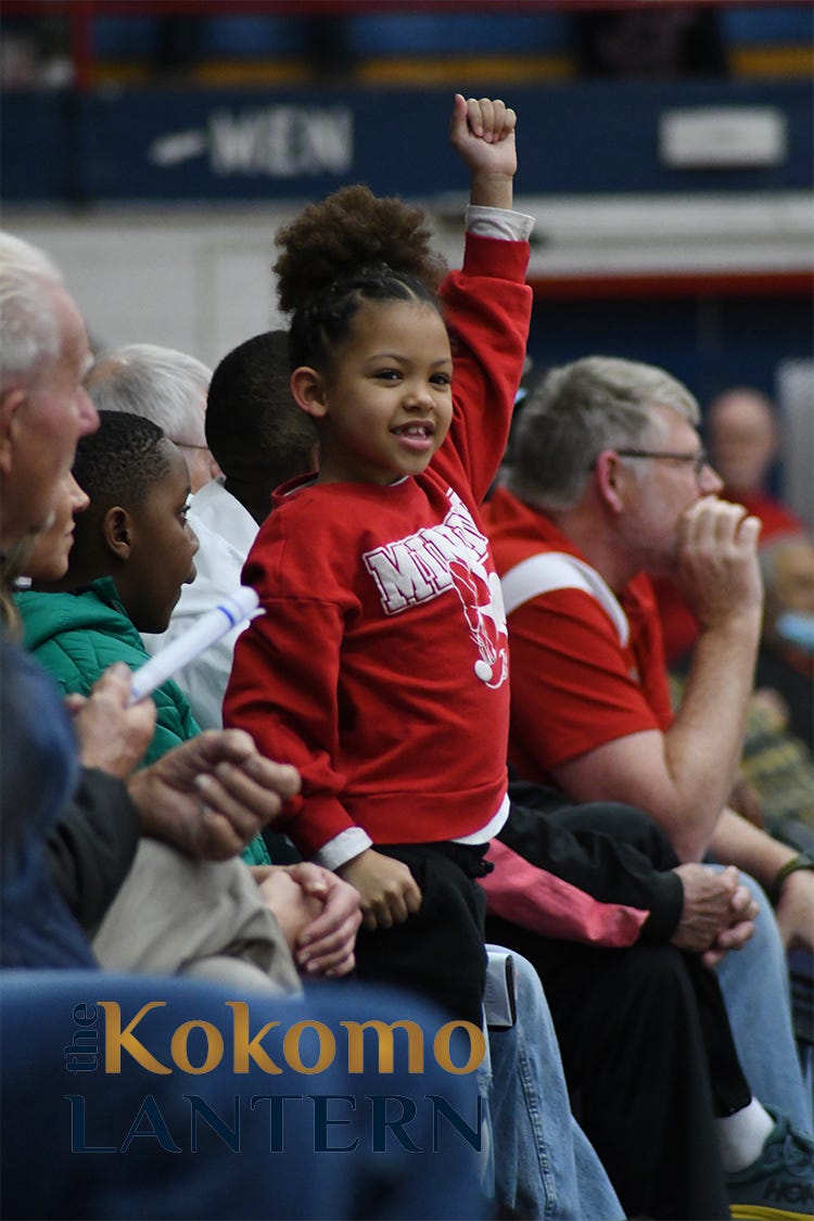 Kokomo vs. Peru basketball: The Crowd - by Jenn Goad