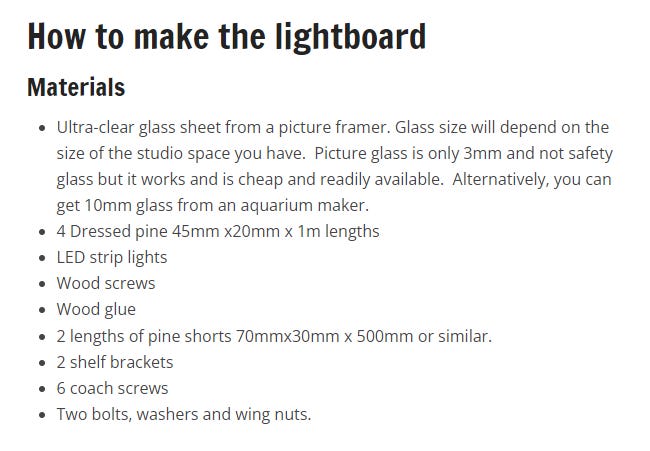 How to Build a Light Board - by Mathew Crawford