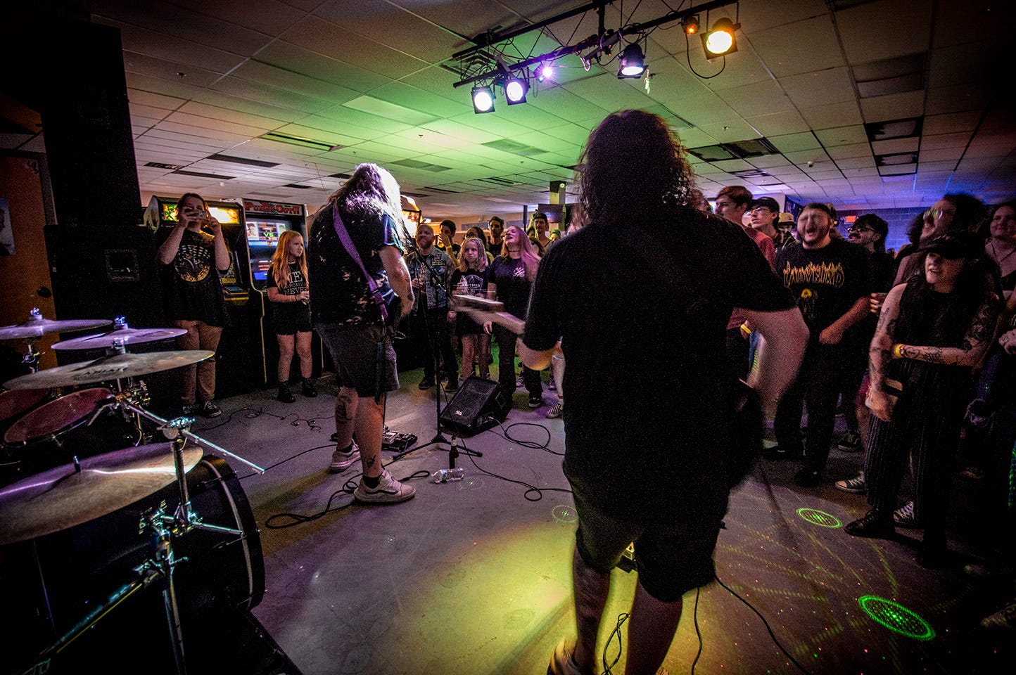 Rock Night at the Deep End - by Troy Larson