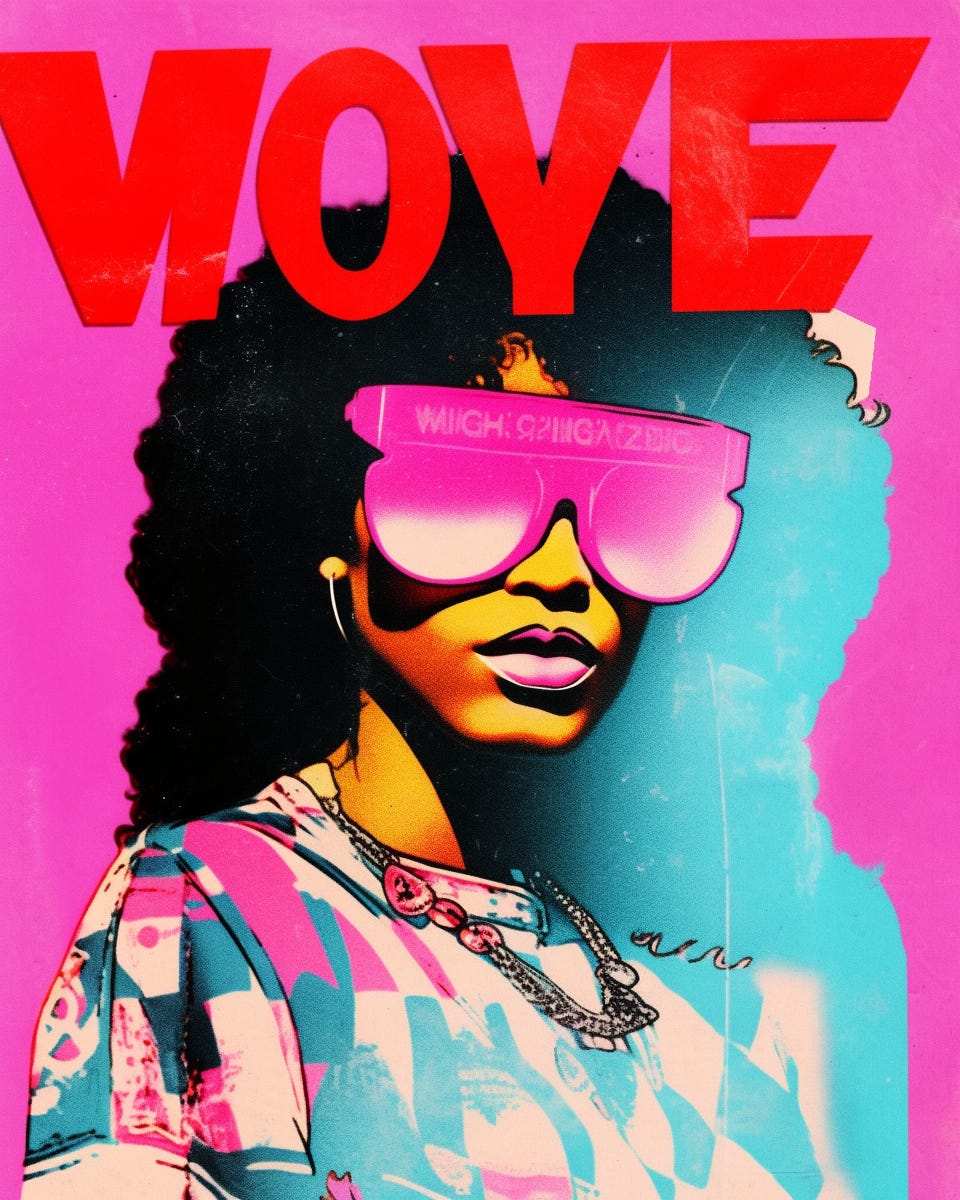 Prompter Mag 🛼 1980s Style & Aesthetic