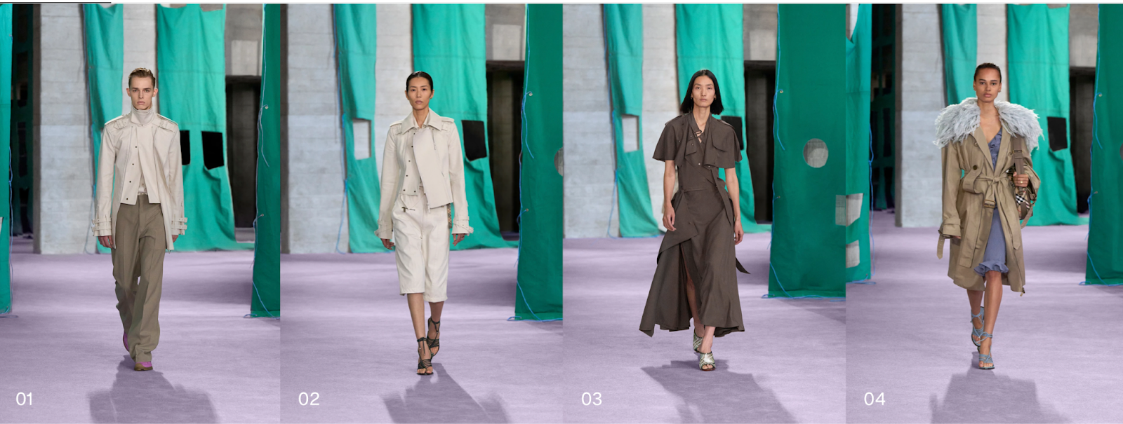 Burberry's Spring/Summer 25 collection showed a brand re-discovering ...
