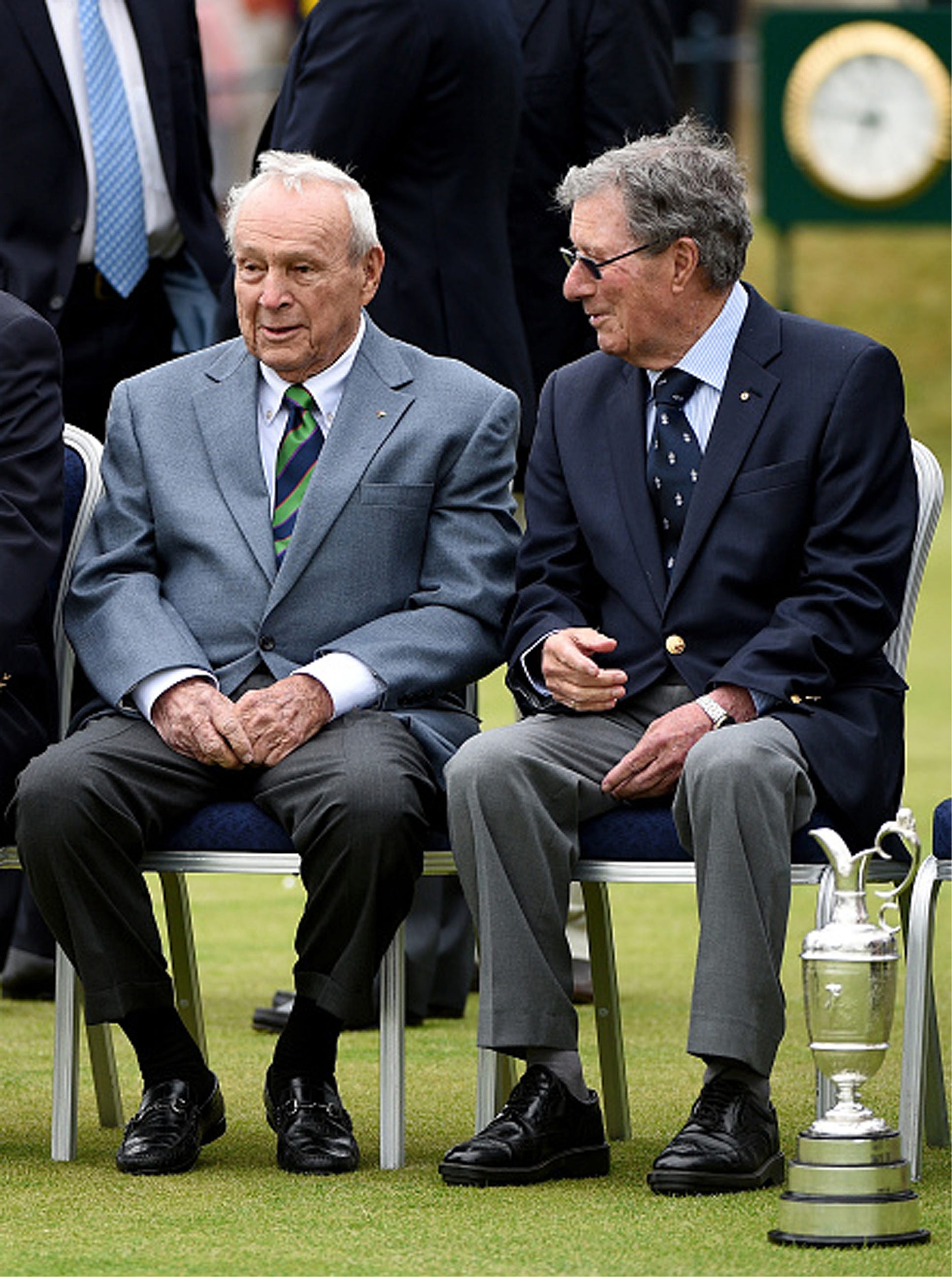 Peter Thomson - golf legend - by Andrew Crockett