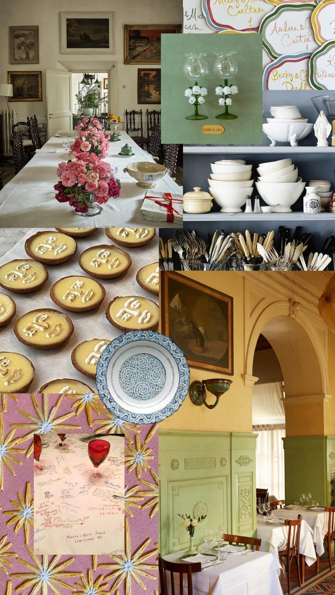 How to lay a table (any type of table)