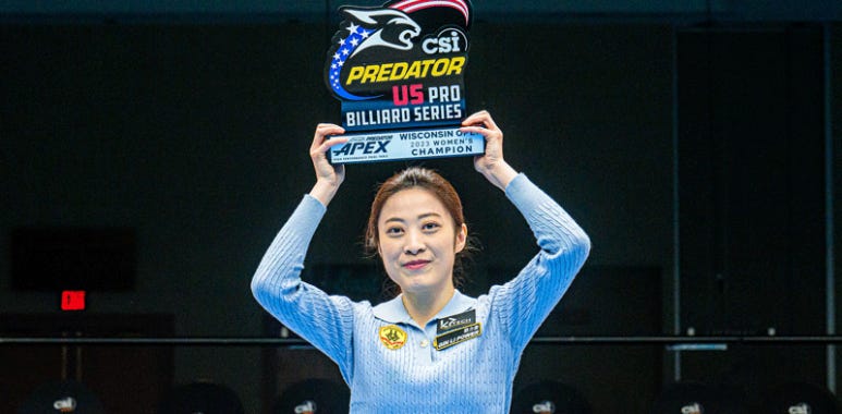 Joshua Filler🇩🇪 and Chieh-Yu (Rita) Chou🇹🇼 win Wisconsin Open