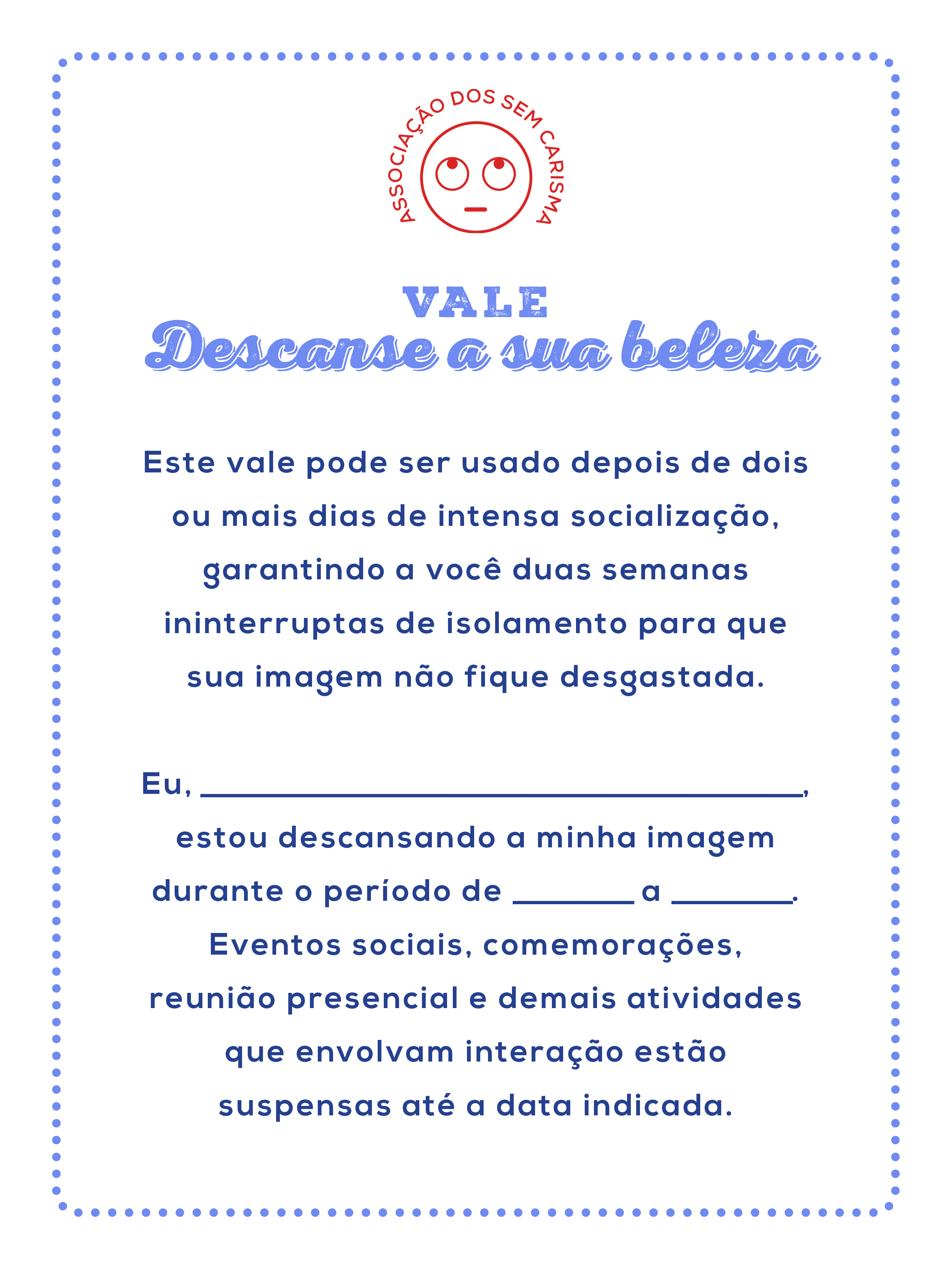 Associação dos Sem Carisma #223