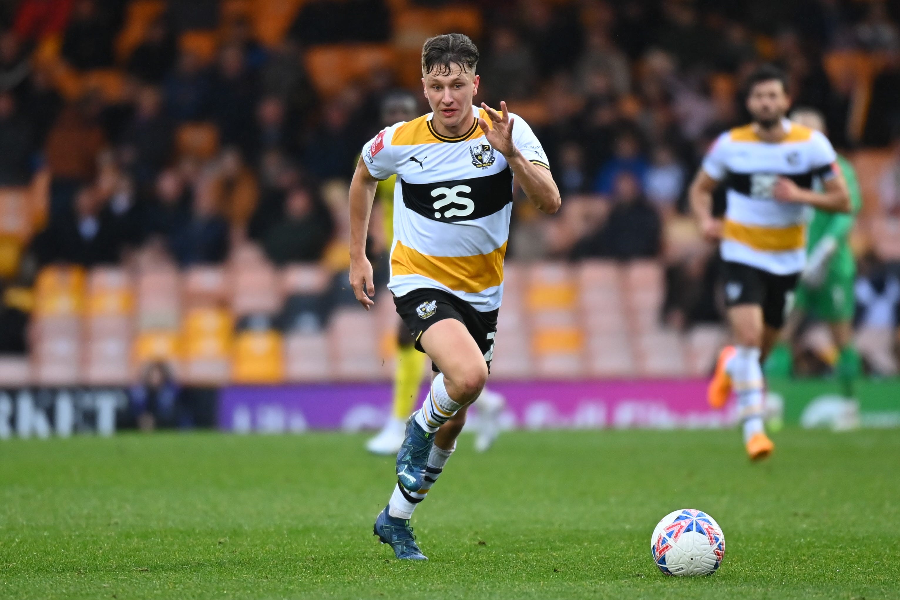 James Plant playing beyond his years at Vale