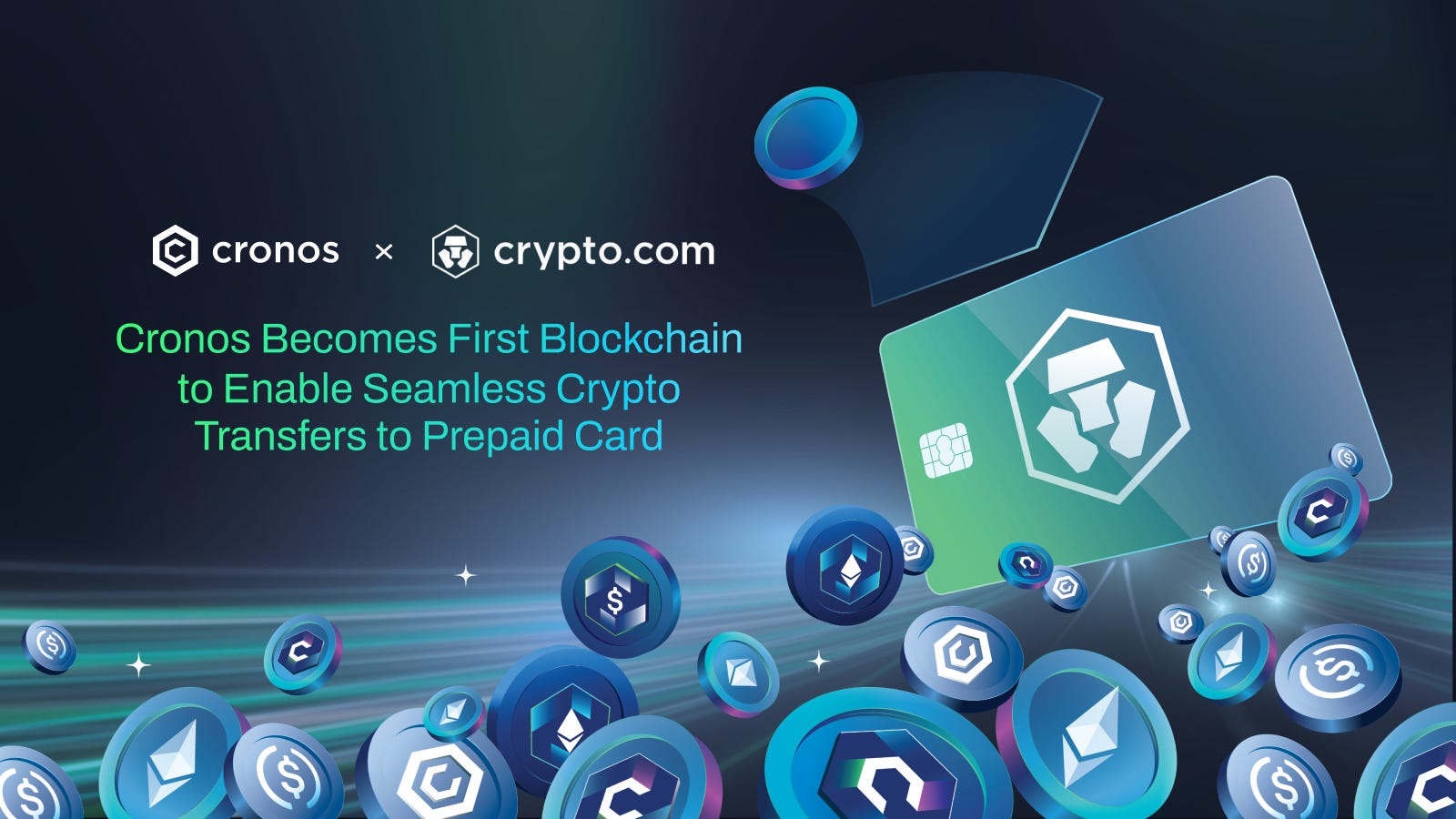 Cronos Becomes First Blockchain to Enable Seamless Crypto Transfers to Prepaid Card