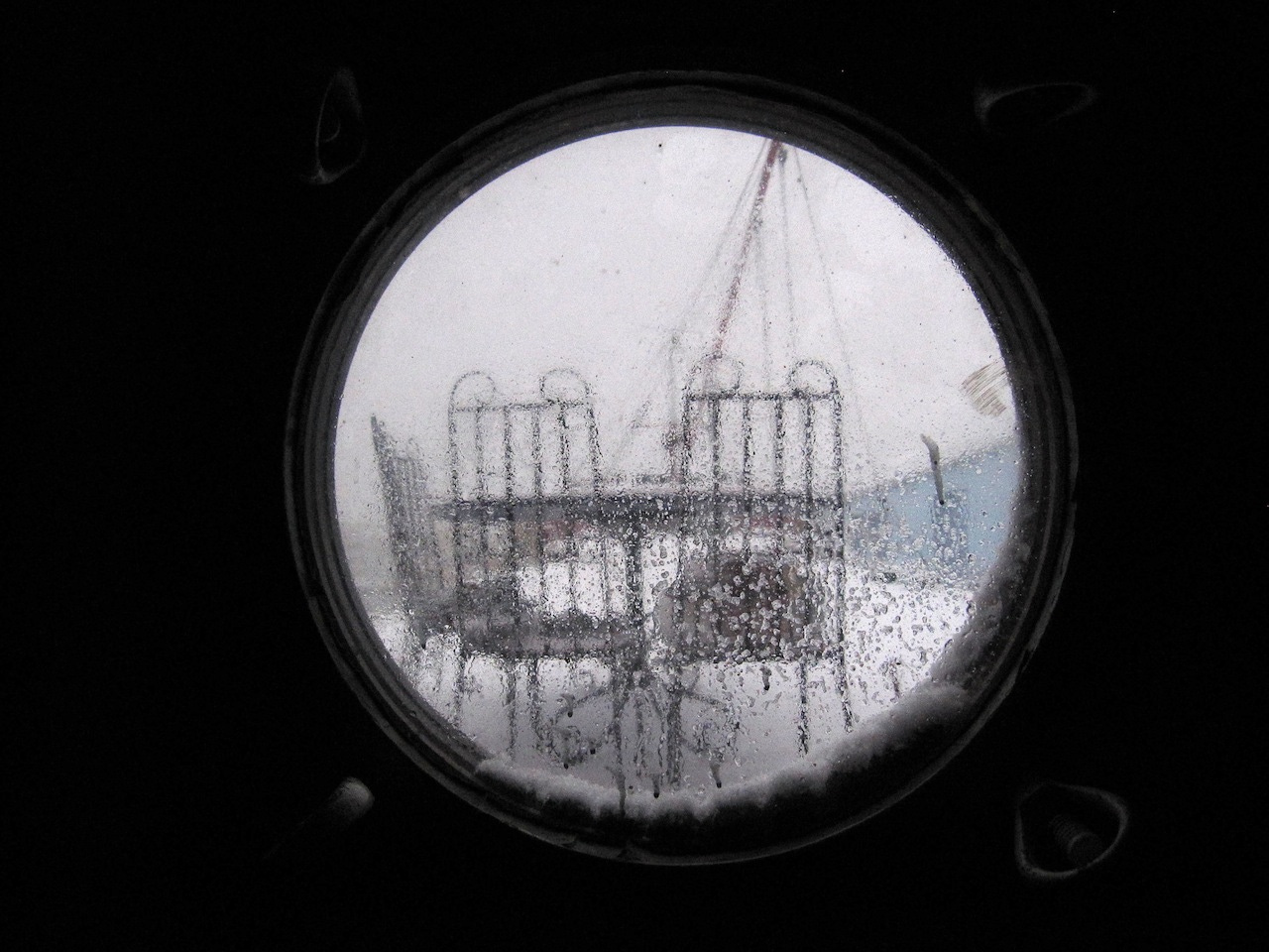 The View Through the Porthole - by Carolina Salguero