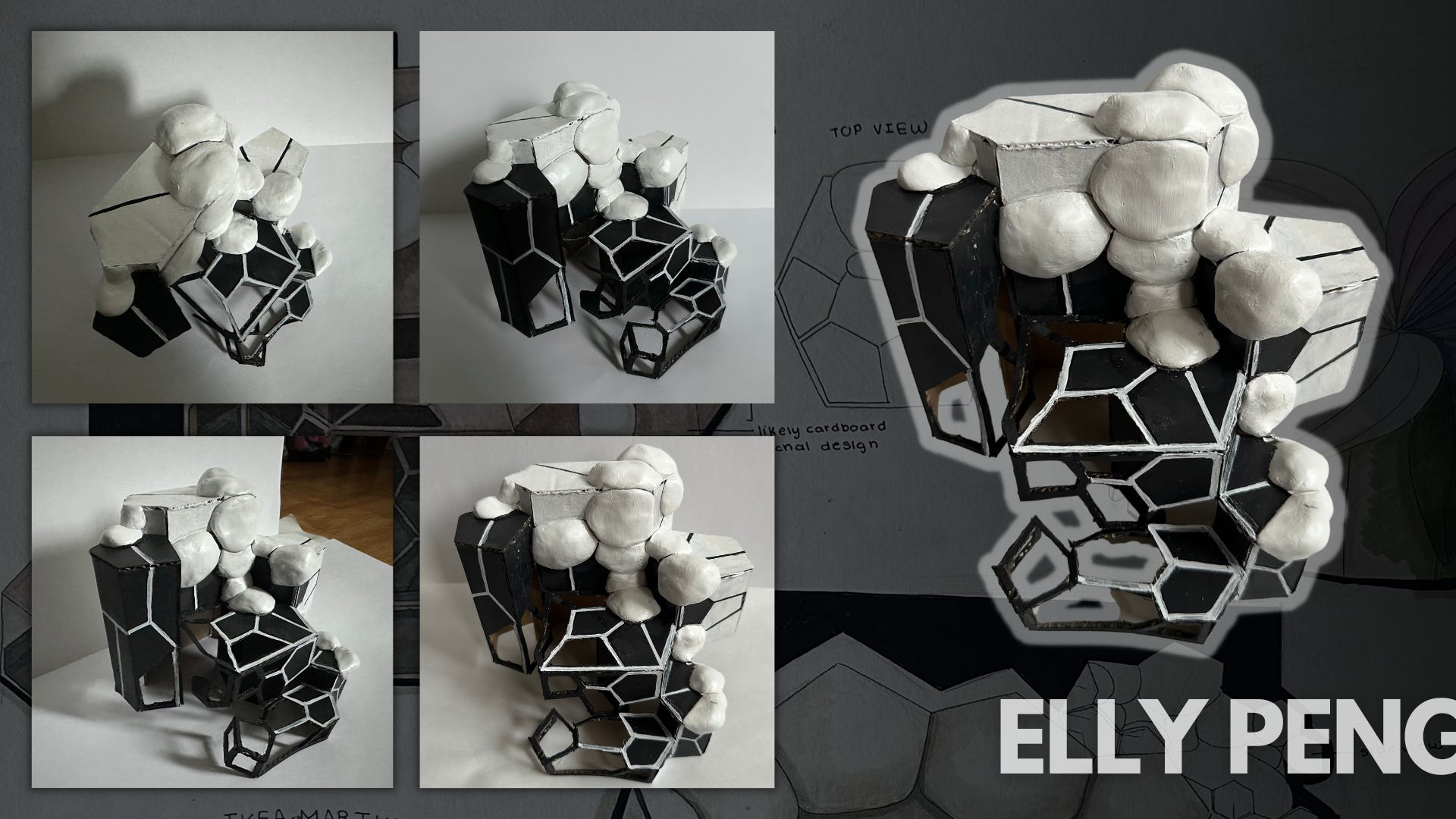 The HEXAGA Chair - by Elly Peng - Elly’s Art Blog