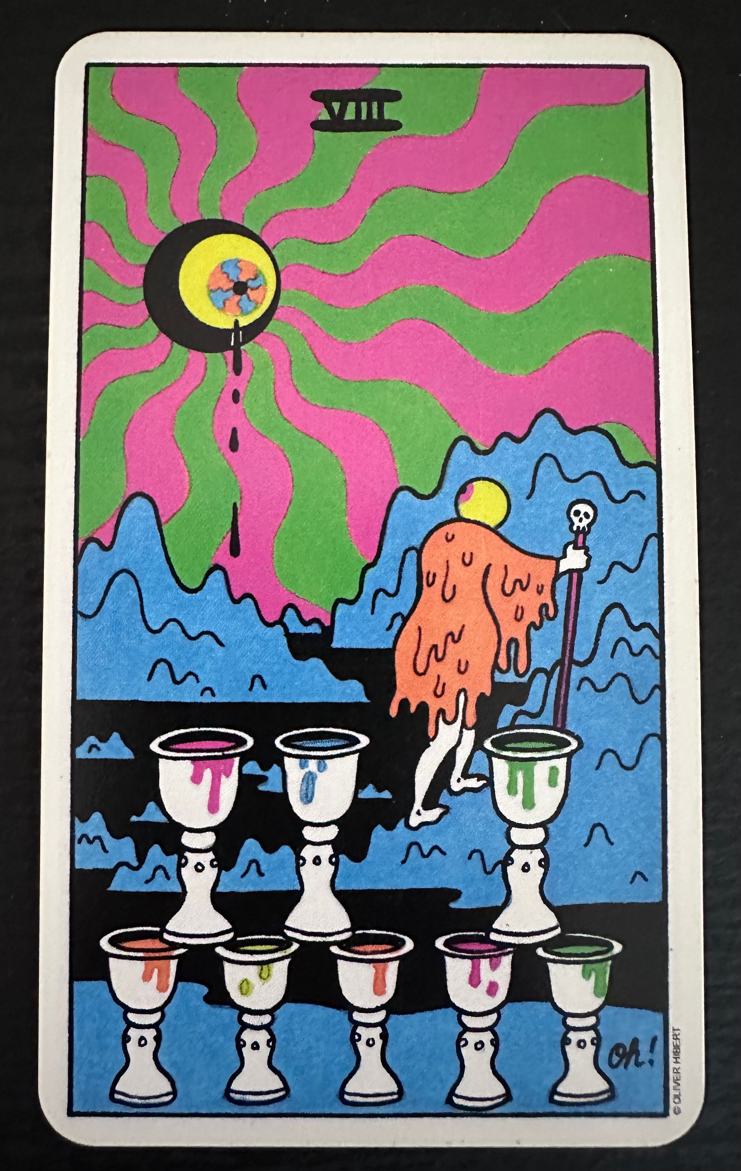 A reflection on Grief and its shape in Tarot