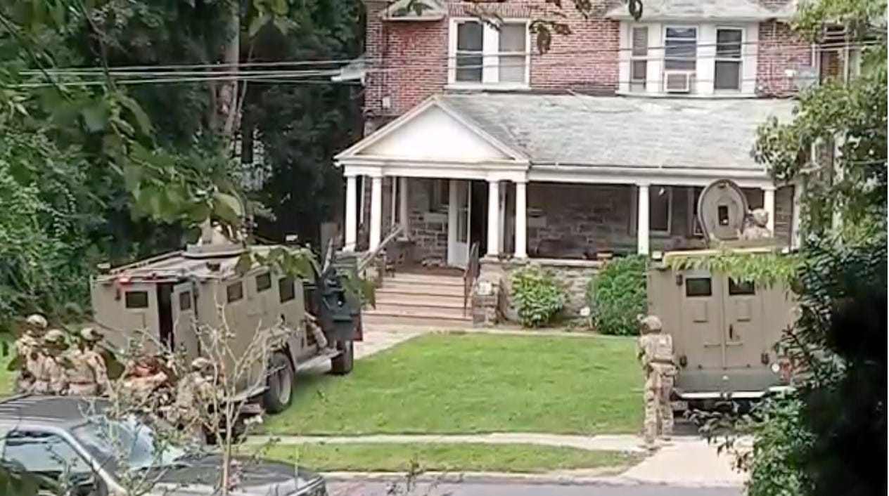 FBI anti-terrorist raid targeted the teenage son of a Philadelphia ...
